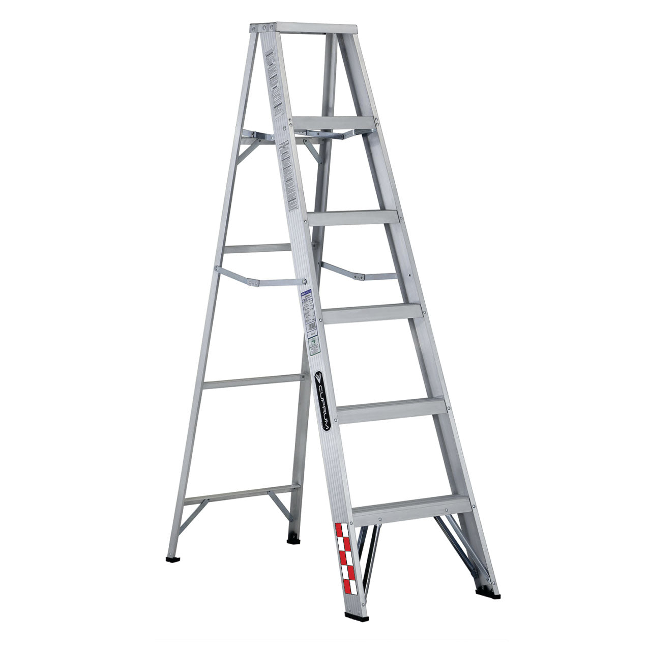 62806p Er30x05 Cuprum Escalera Tipo Tijera De Aluminio 5 Peldaños