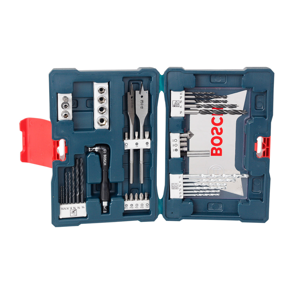2610038617 - BOSCH - Juego de 41 accesorios, puntas y brocas – INCOM SHOP